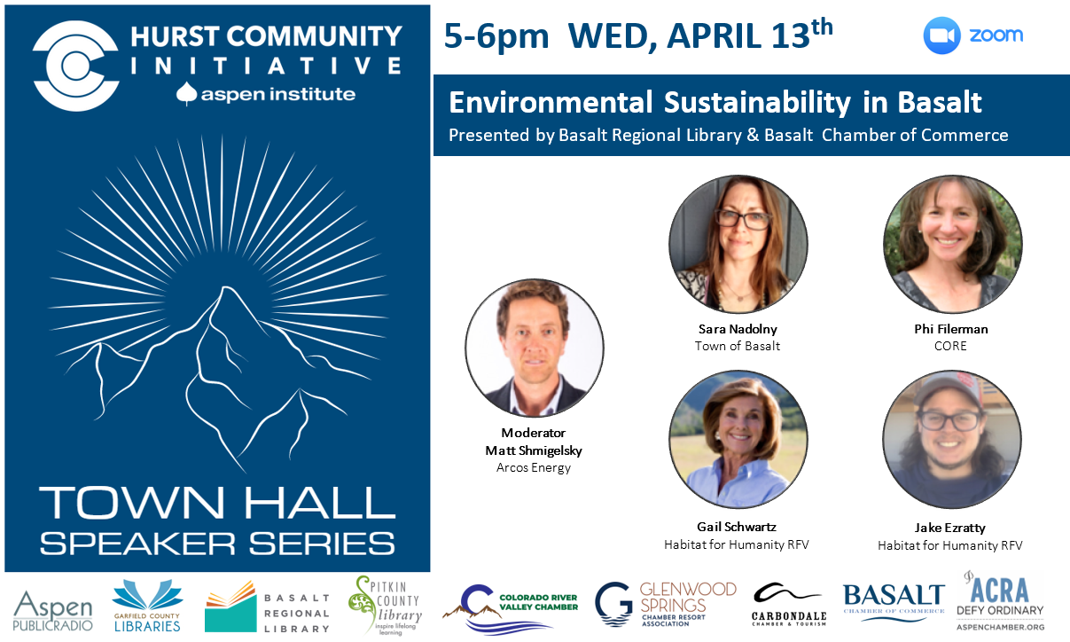 Town Hall Speaker Series: Environmental Sustainability in Basalt ...